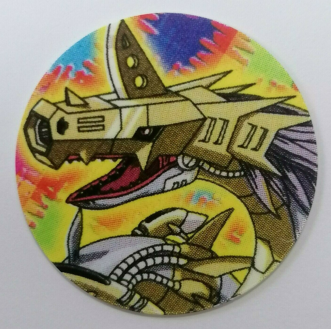 TAZO DIGIMON #103 MetalSeadramon 2000 PERU South America Toei Animation ...