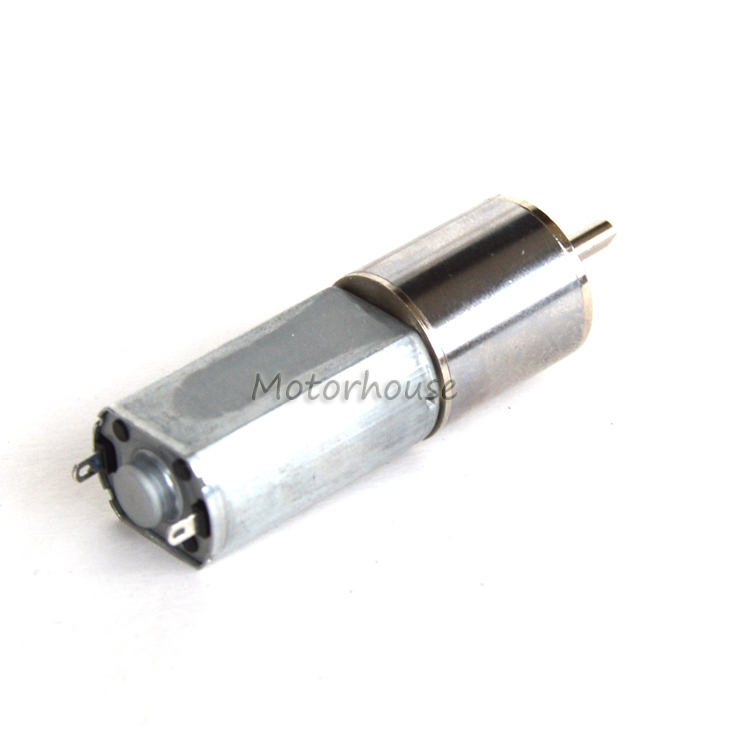 DC 6V 12V 300RPM 16mm Mini Full Metal Gearbox Gear Motor Slow Speed ...