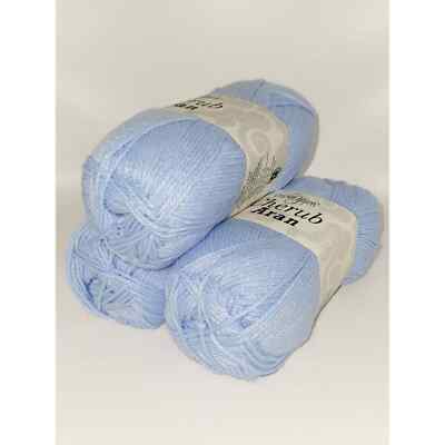 Beautiful Blue Yarn Cascade Cherub Aran Boy Blue Soft Yarn for All Your ...