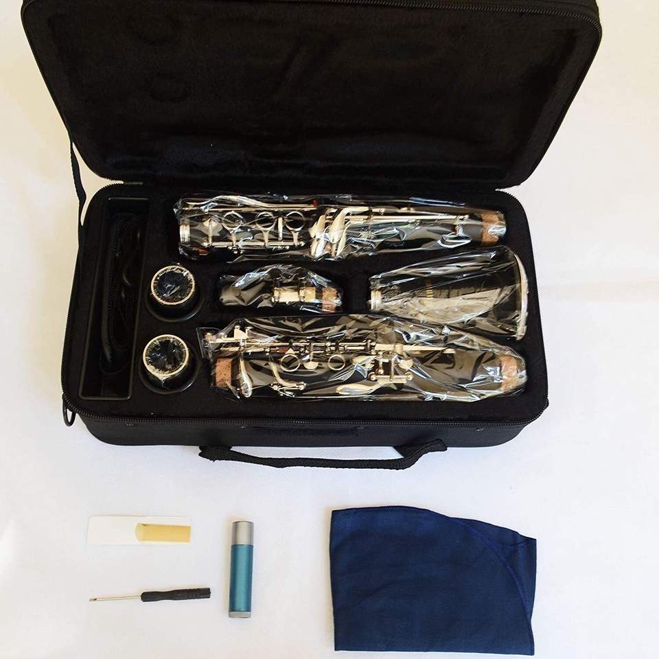 B Flat Clarinet Set 17 Keys Clarinet Nickel Plated Keys Bb Clarinet | eBay