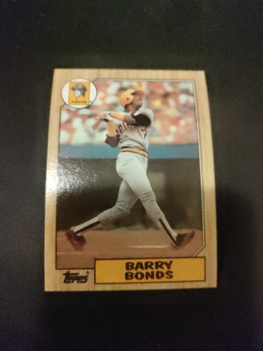 Barry Bonds 1987 Topps Rookie Card #320 (I) | eBay