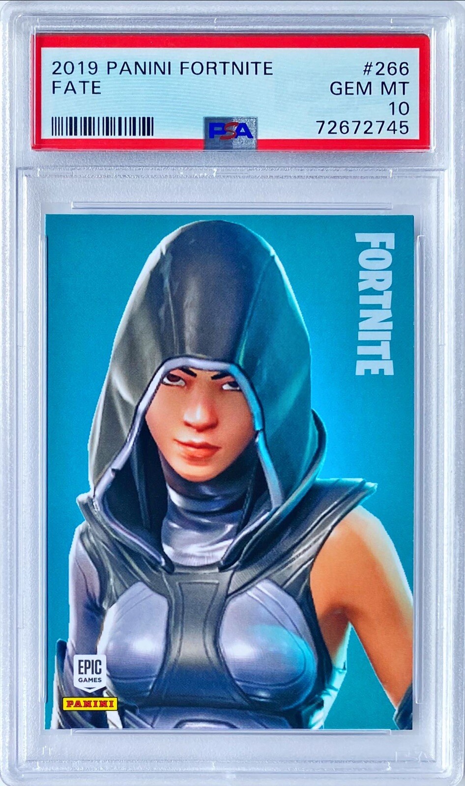 Fate Fortnite 2019 USA Print #266 Base PSA 10 GEM MINT Legendary | eBay