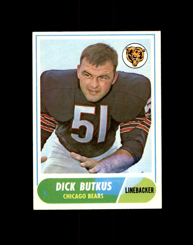 1968 Topps Football Cards - Set Break, Higher grade cards, U-Pick 1 ...