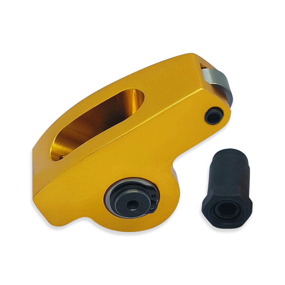 Chevy SBC 327 350 400 7/16" Full Roller Rocker Arms Set Aluminum 1.6 ...