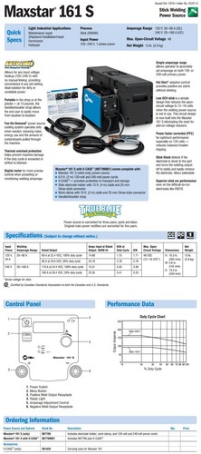 Miller Maxstar 161 S Stick Welder (907709) | eBay