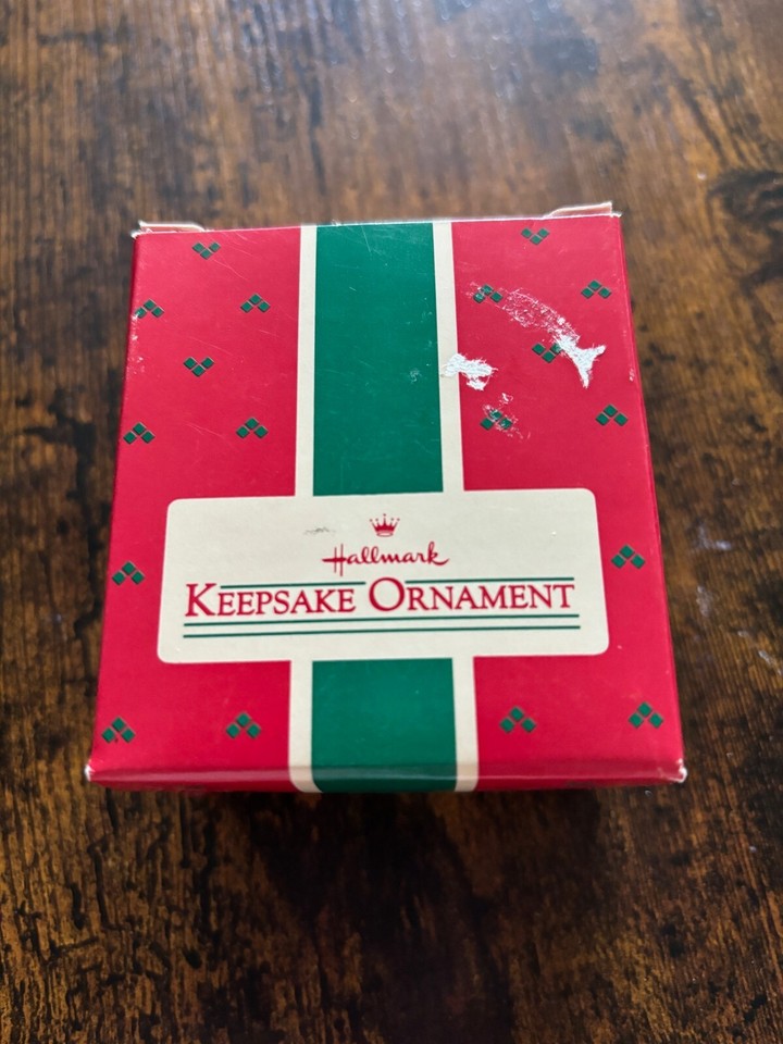 Hallmark "Tipping The Scales" Ornament Dated 1986 | eBay