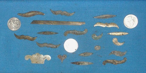 BRASS GUN STOCK INLAYS C356E | eBay