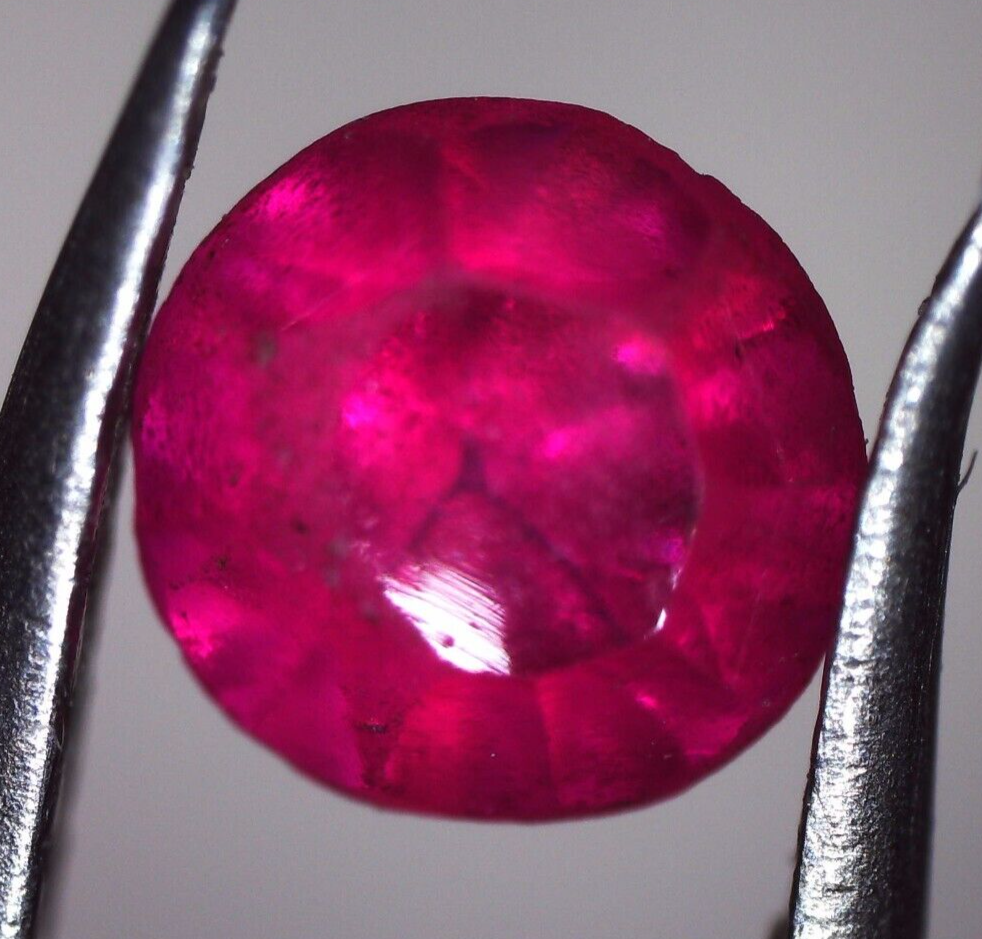 Natural Ruby, @ 3mm Unheated Gemstone | eBay