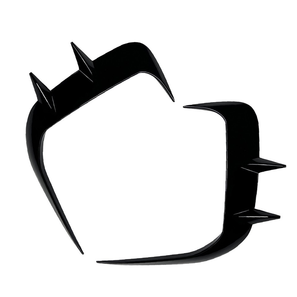 Glossy Front Bumper Spoiler Wind Knife Trim For BMW I5 G60 G61 M Sport ...