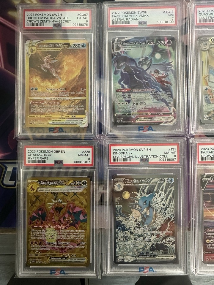 PSA Graded Pokemon Lot Random Grades | eBay