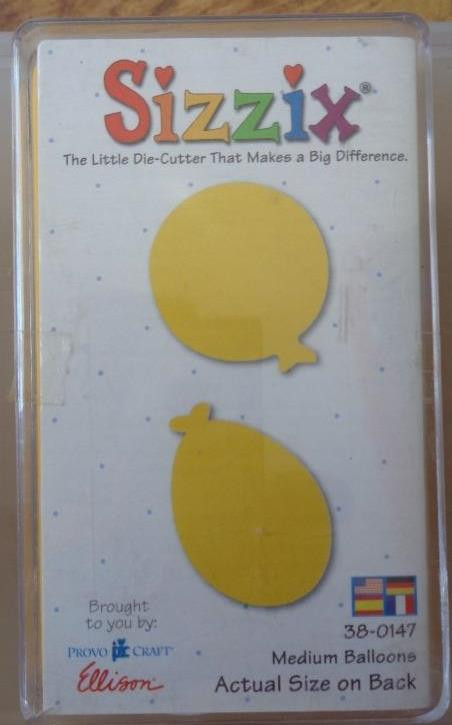 Sizzix Die Cutter 38-0147 Medium Balloons | eBay