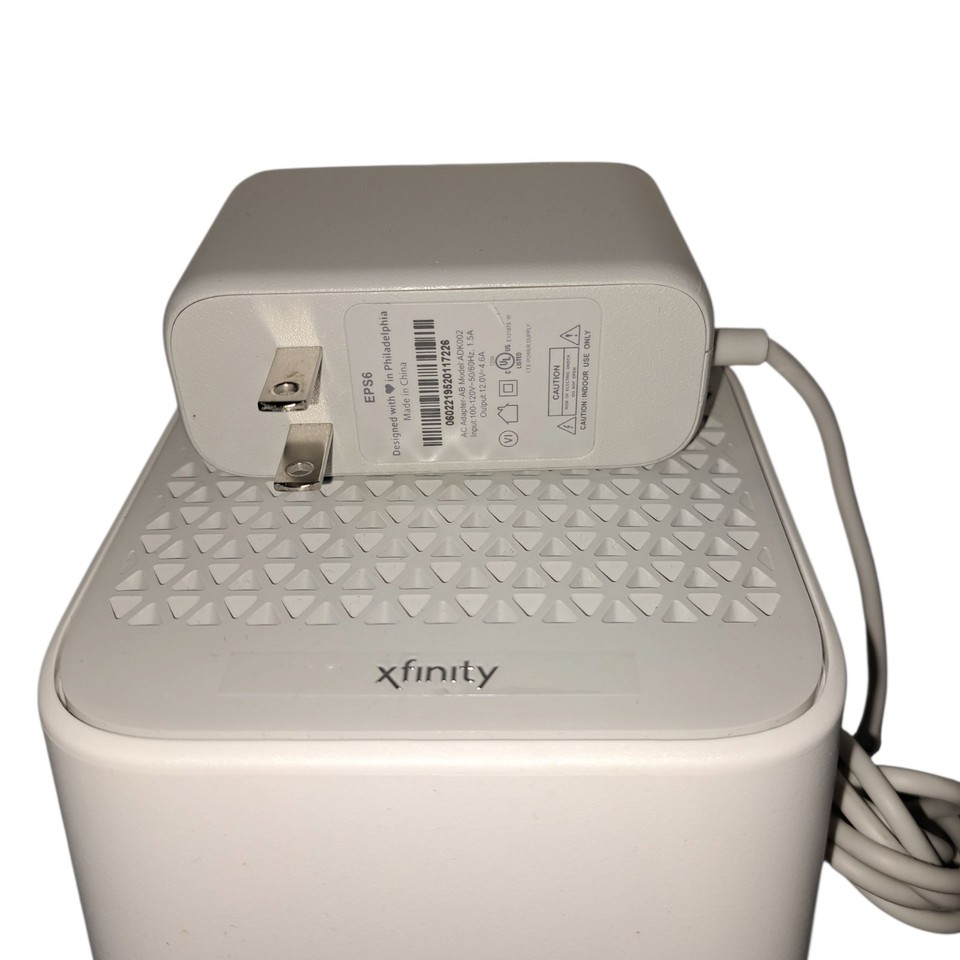 Xfinity XB7-CM WiFi Router Modem White and Power Supply. Free Shipping ...