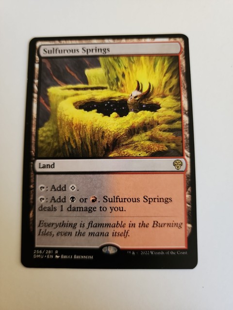 MTG Sulfurous Springs Dominaria United 256/281 Regular Rare for sale ...