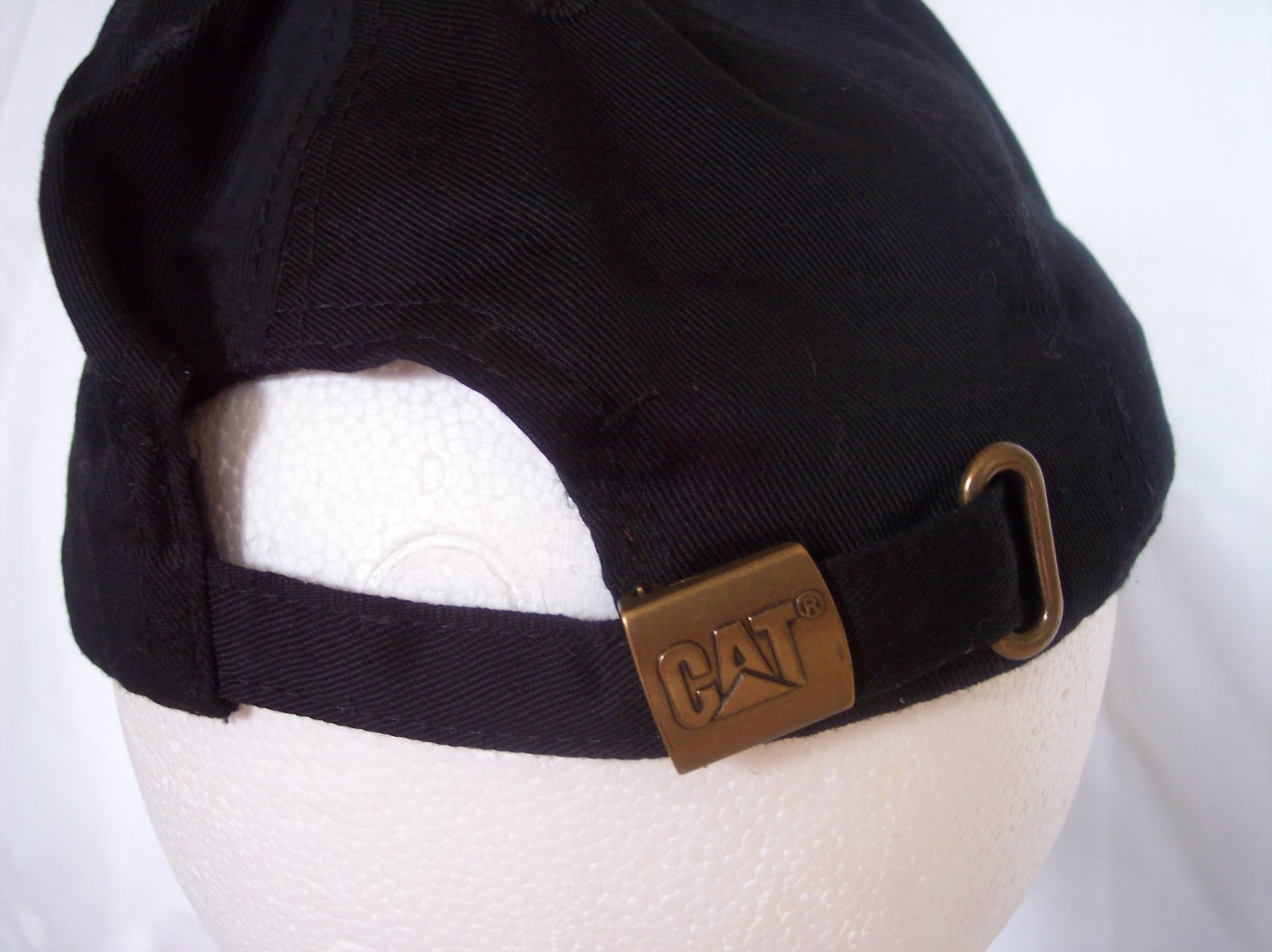 CAT Caterpillar Logo Trucker Cap With Metal Slide Closure Will Fit Most ...