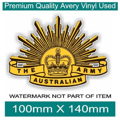 AUSTRALIAN ARMY RISING SUN Decal Sticker seventh pattern Military ...