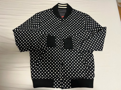 Supreme X CDG Harold Hunter Bomber Jacket Sz M Reversible Commes Des ...