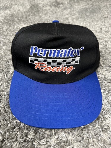 Vintage Permatex Racing NASCAR Nissun Cap SnapBack Hat | eBay