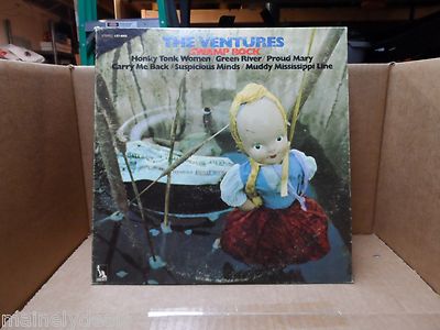THE VENTURES SWAMP ROCK 12" LP LST-8062 G+/VG(G+) FIRST PRESSING ...