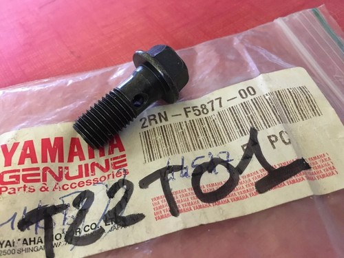 Yamaha MBK 2RN-F5877-00 Raccordo Banjo Tubo Freni 50 Ovetto Neos 125 ...