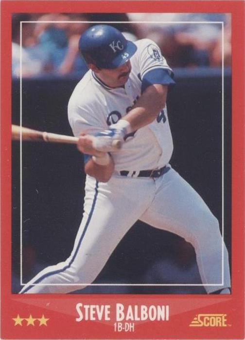 1988 Score - Steve Balboni #273 for sale online | eBay