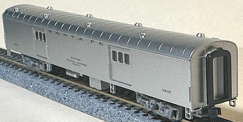 RailSmith Limited Special Run N Scale Santa Fe ATSF Baggage Car Road ...