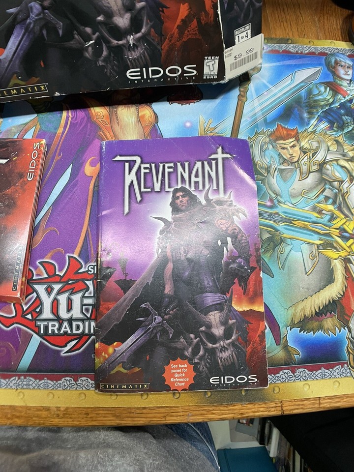 Revenant PC 1999 Vintage Big Box Computer game Eidos Conematix | eBay