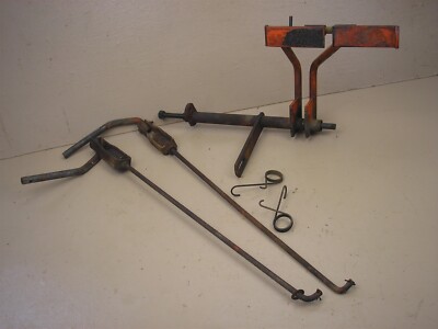 Power King Economy 2418 2414 Tractor Dual Brake Pedal Assembly Rods ...