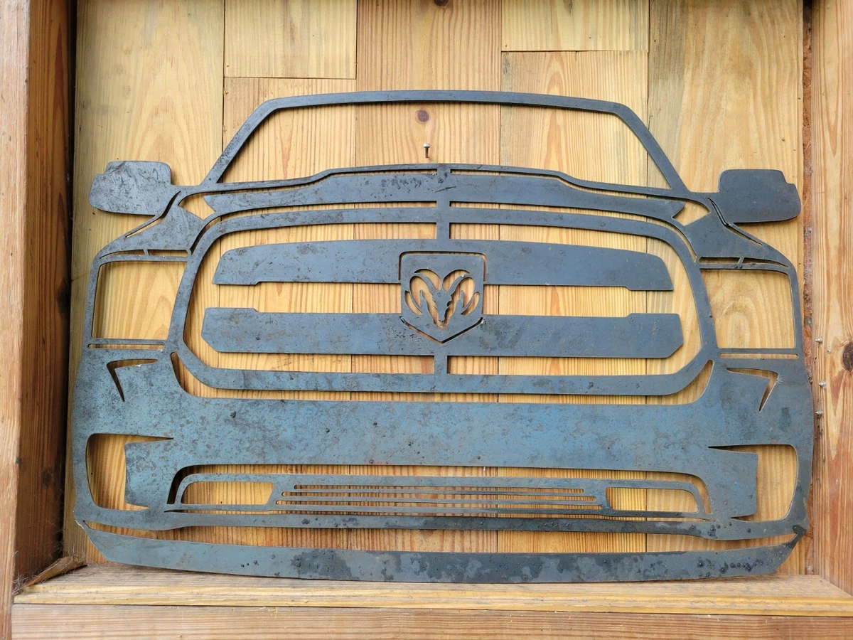 Dodge Ram Trucks Metal Art