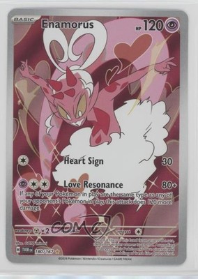Enamorus Illustration Rare Pokemon Scarlet & Violet: Twilight ...