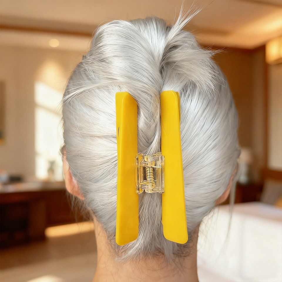 Overstimulat Caution Sign Hair Claw Clip Strong Grip Claws Clips for ...