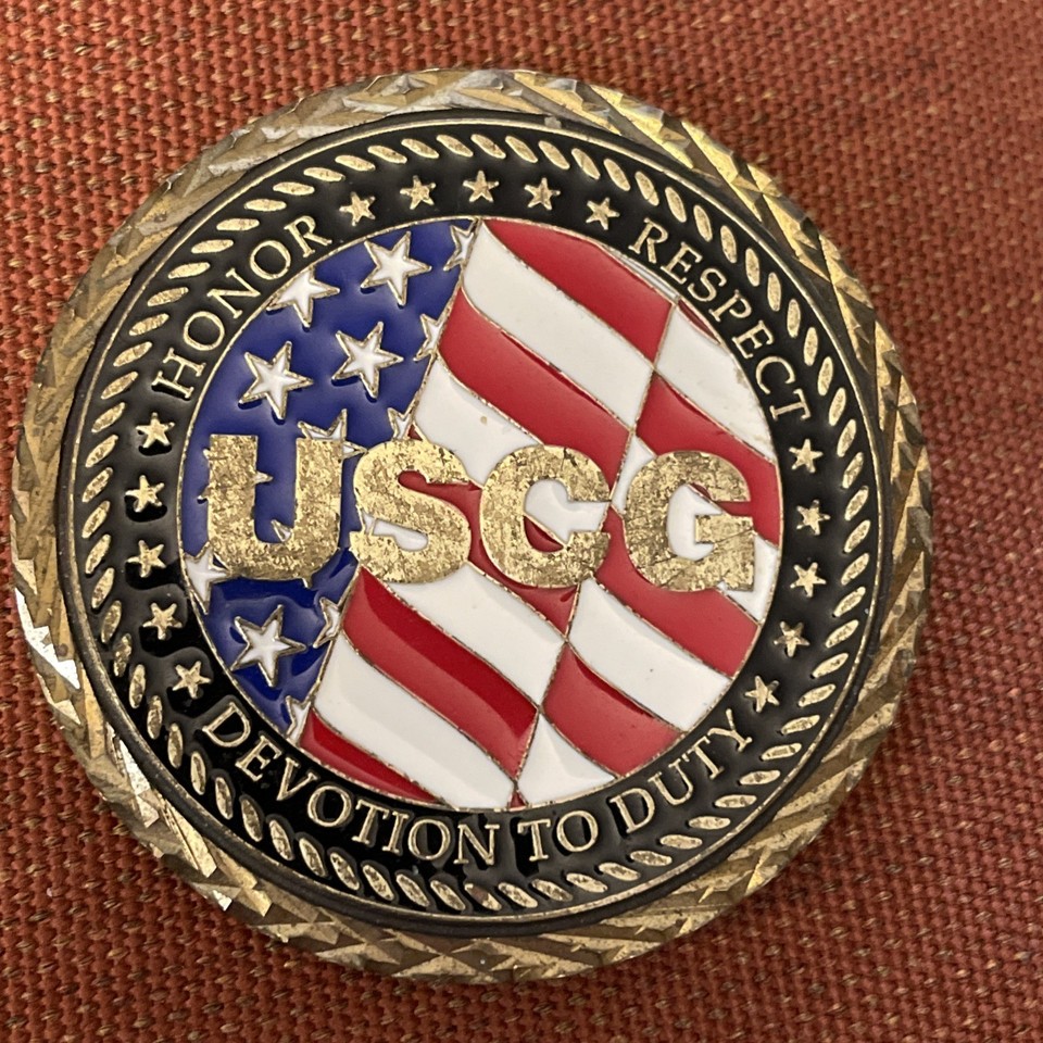 United States Coast Guard Veteran USCG Challenge Coin | eBay