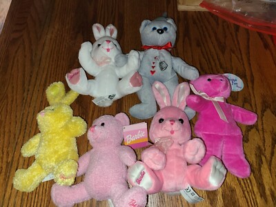 MATTEL Barbie plush animals Lot of 6 | eBay