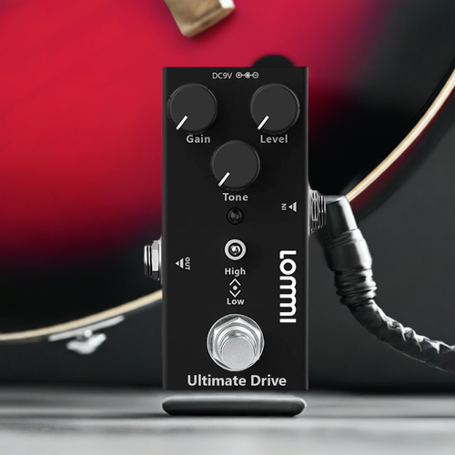 LOMMI Ultimate Drive Guitar Pedal - Distortion Mini Pedal - US-Based ...