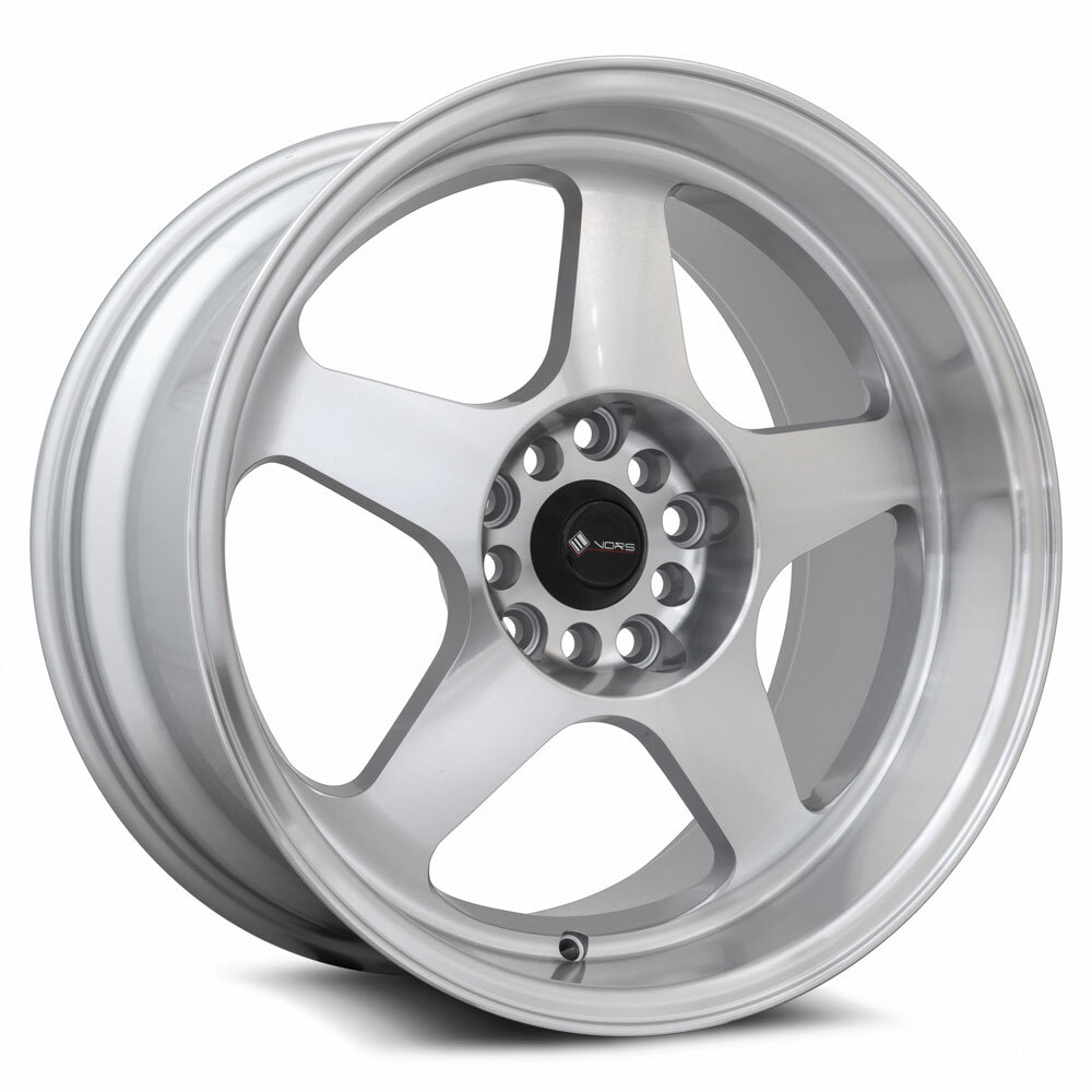 Vors SP1 17x9 5x100/5x114.3 30 Silver Machined Wheel 17" inch Alloy Rim ...