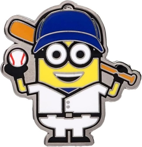 *NEW* Despicable Me: Minions Dave Playing Baseball Pewter Enamel Pin | eBay