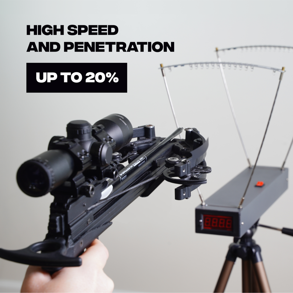 BALLISTA BAT Compound Small Crossbow + Red Dot 1x22x34mm + Sting Bolts ...