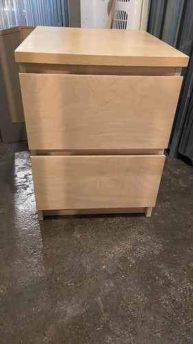 Ikea Malm Kommode / Nachttisch Holz | eBay.de