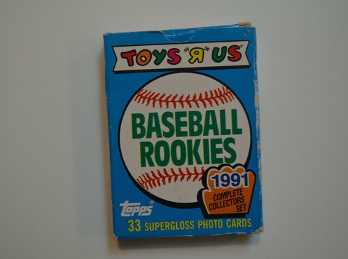 Vintage 1991 TOYS R US BASEBALL ROOKIES Topps 33 card set | eBay