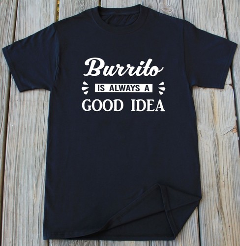 Burrito Lover T Shirt Funny Burrito Mexican Food Shirt Tee | eBay