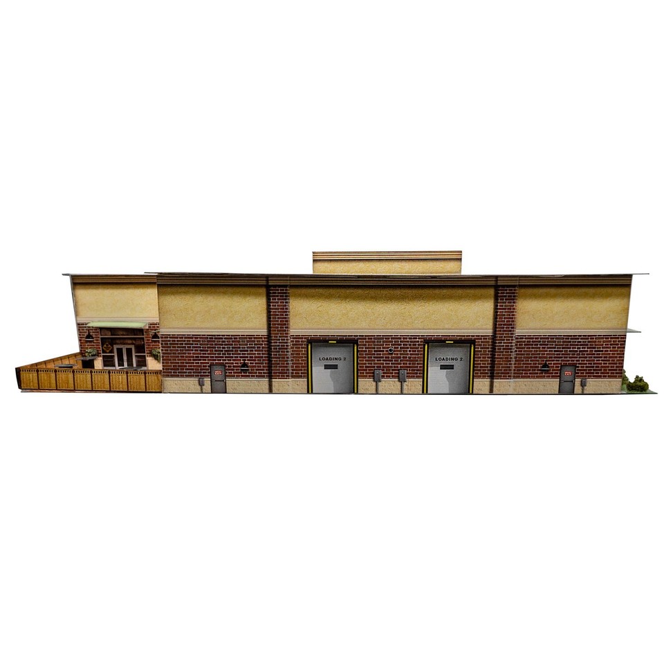 Z Scale Building Kit 1/220 Scale Outlet Mall Model Kit, Fits Micro ...