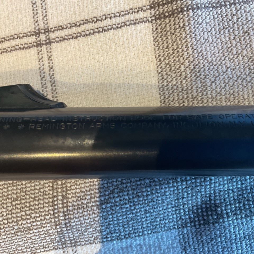 Remington 870 12 ga Smooth Bore Slug Barrel w/ Sights for 2 3/4 Shells ...