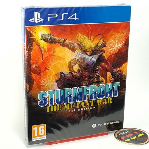 Sturmfront The Mutant War übel Edition PS4 NEW Red Art Games Twin Stick ...