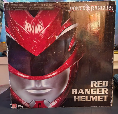 Mighty Morphin Power Rangers 2017 Movie Red Ranger Legacy Helmet bandai ...