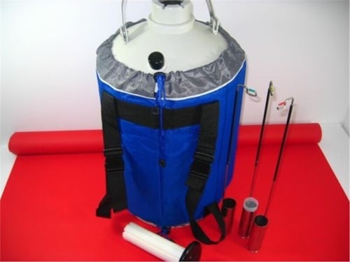 With Straps 10L Tank Dewar Nitrogen Container LN2 YDS-10 Cryogenic ...