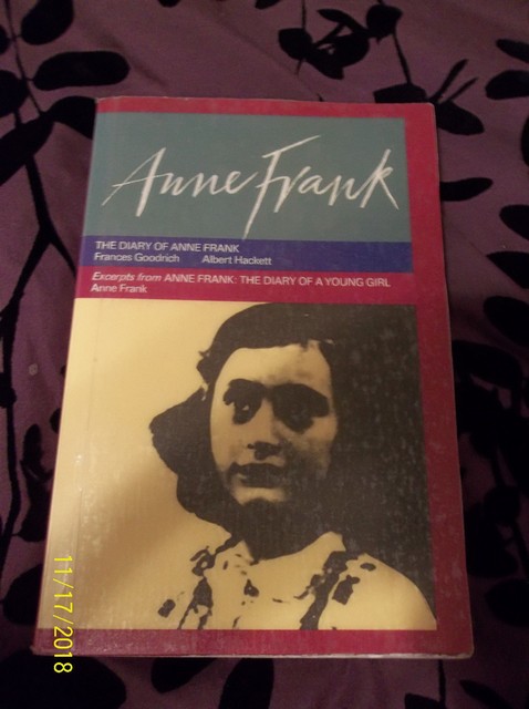 The Diary of Anne Frank Excerpts a Young Girl 1989 Frances Goodrich ...