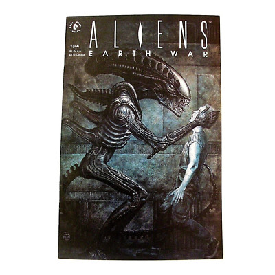 "ALIENS: EARTH WAR" Issue # 2 (July 1990, Dark Horse Comics) art by SAM ...