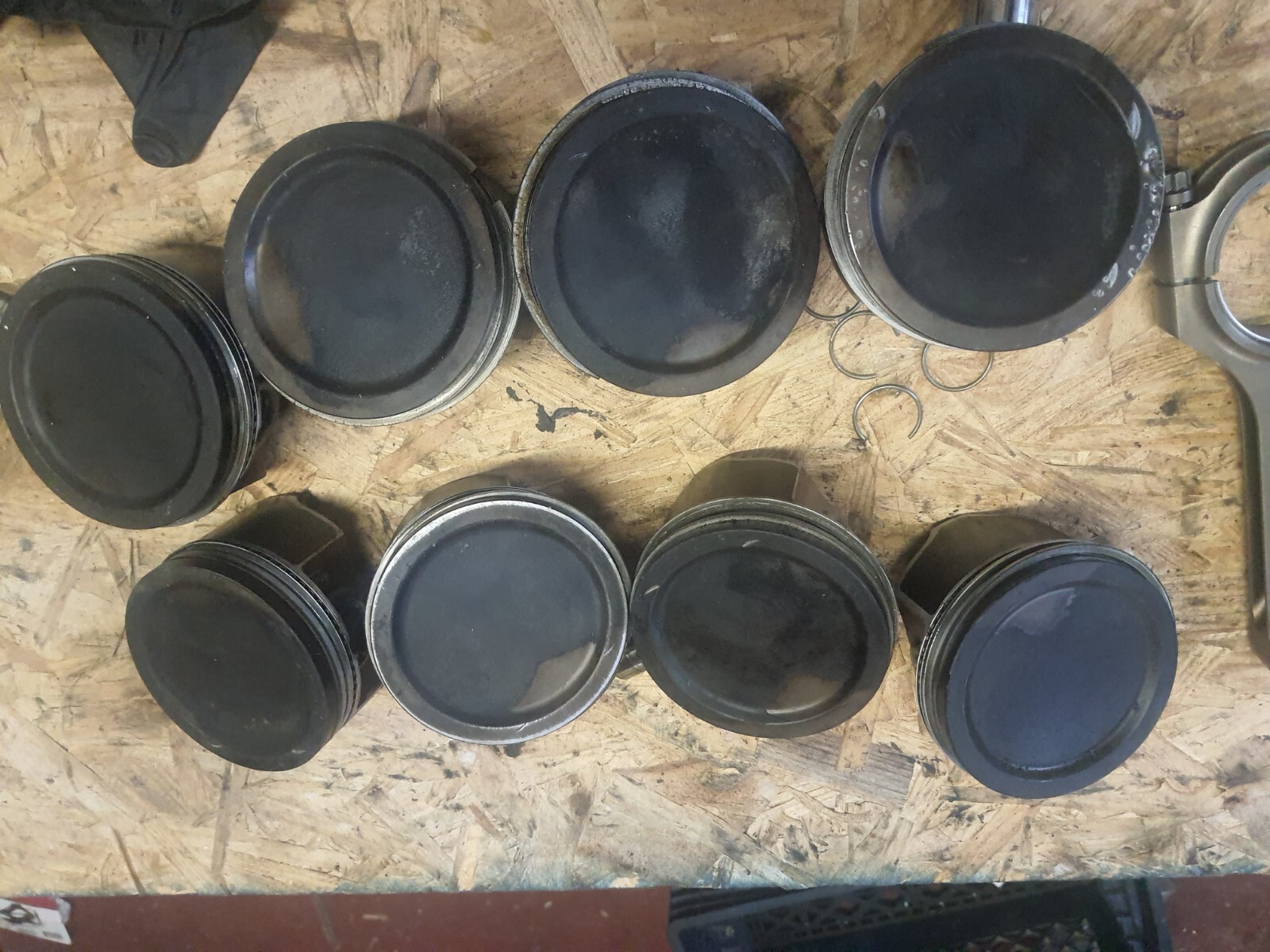 2003-2004 03 04 Ford SVT Mustang Cobra OEM Pistons 32V 4V 4.6 SVT | eBay