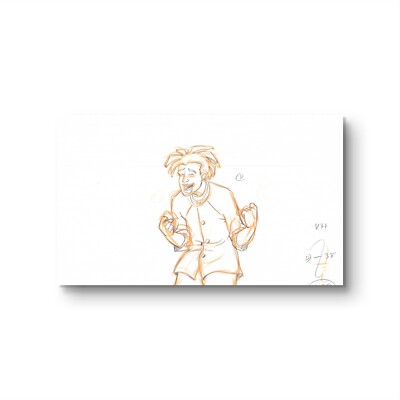 Static Shock Original Production Drawing, Static Shaq SSV1288 | eBay