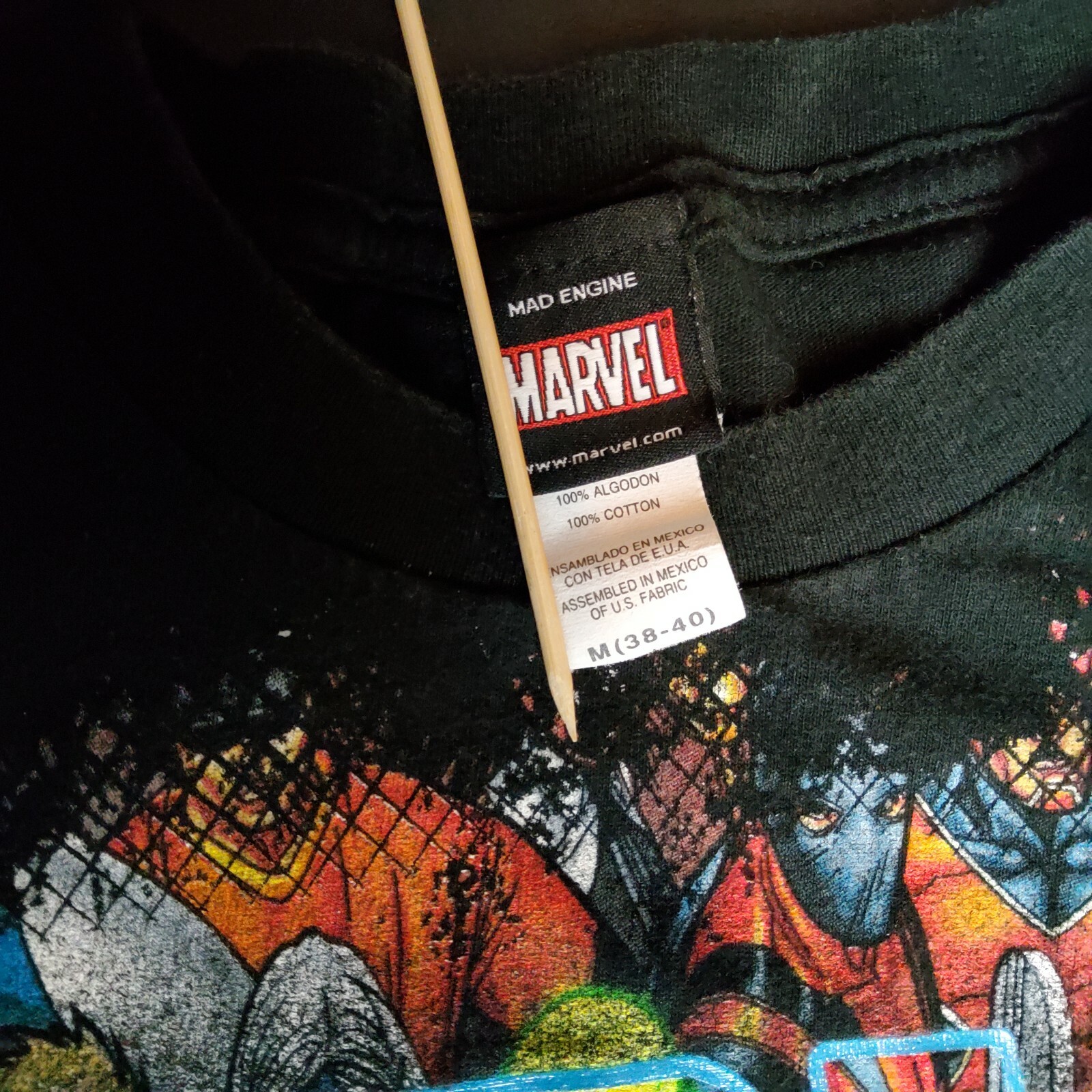 Mad Engine Marvel Civil War Black Sleeveless All Char… - Gem