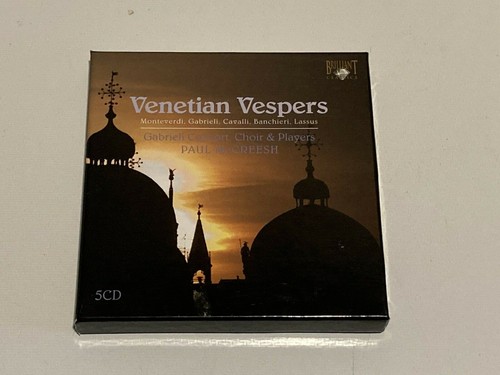 Venetian Vespers Monteverd, Gabrieli Cavalier Banchieri & Lassus 5 CD ...